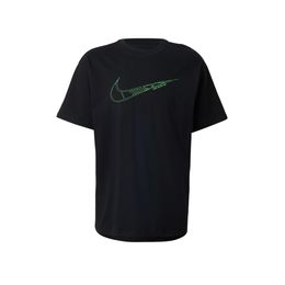 Nike Sportswear T-Shirt 'FW CONNECT' Herren Gr&ouml;&szlig;e XXXL gr&uuml;n / schwarz