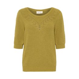 Cream Pullover 'CRDela' Damen Gr&ouml;&szlig;e L senf