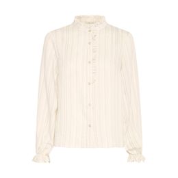Cream Bluse 'CRVenea Joa' Damen Gr&ouml;&szlig;e M/L hellbeige / dunkelbraun