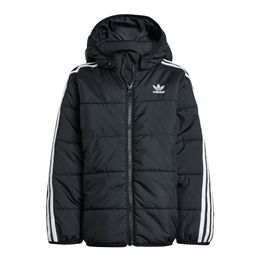 adidas originals Jacke 'Adicolor' Jungen Gr&ouml;&szlig;e 116 schwarz / wei&szlig;