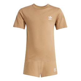 adidas originals Set Jungen Gr&ouml;&szlig;e 122 brokat / wei&szlig;