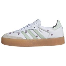 adidas originals Sneaker 'Sambae' Damen Gr&ouml;&szlig;e 43/43.5 grau / pastellgr&uuml;n / lavendel / wei&szlig;