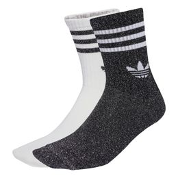 adidas originals Socken Damen Gr&ouml;&szlig;e 34/36 schwarzmeliert / wei&szlig;