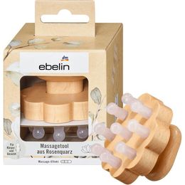 ebelin Massagetool mit Rosenquarz