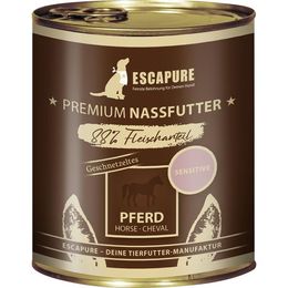 Nassfutter Hund Pferde Geschnetzeltes Escapure