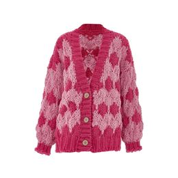 Ebeeza Knit Cardigan female Pink size M