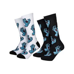 Santa Cruz Kinder Socken "Youth Multi Hand Sock (2 Pack)" in Multicolor | Gr.: onesize
