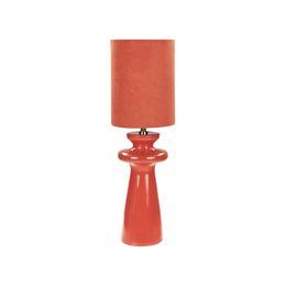 Beliani Tischleuchten OTEROS in Rot - (W) 19 x (H) 62 x (L) 19 cm | Gr.: onesize