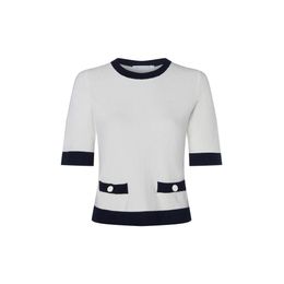 BETTY & CO BETTY & CO Pullover in weiß marine - 0002 | Gr.: 38