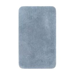 Homie Living Badteppich Porto Azzurro in Rauch Blau | Gr.: 55 x 65 cm