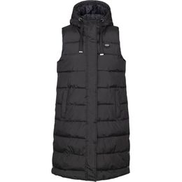 Trespass Weste "Leona Padded Gilet" in Schwarz | Gr.: L