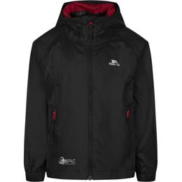 Trespass Kinder Winterjacke "Qikpac Jacket Packaway Jacket" in Schwarz | Gr.: 5-6 Jahre