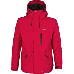 Trespass Regenjacke "Corvo Jacket Jacket" in Rot | Gr.: XXS