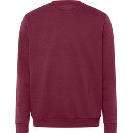 WITT Herren Sweatshirt, bordeaux, Gr&ouml;&szlig;e 60/62