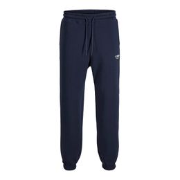JACK & JONES Pants 'JPSTKANE SOHO' male size 34 Navy / White