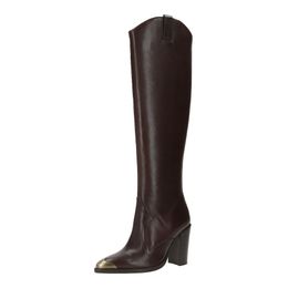 Bronx Stiefel 'New-Americana' Damen Gr&ouml;&szlig;e 39 dunkelbraun / gold Winterschuhe