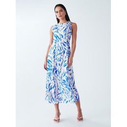 BWLDR Kleid 'Zenay' Damen Gr&ouml;&szlig;e 42 royalblau / wei&szlig;