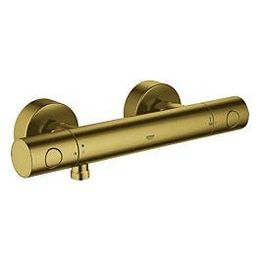 Grohe Grohtherm 1000 Brausethermostat 34065GN2 Cosmopolitan, cool sunrise gebürstet, Aufputz