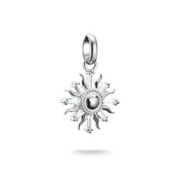 Thomas Sabo Charm Sonne »Charm Sonnenzauber mit Zirkonia - Connect, CC1246-051-14, CC1246-414-14« mit Zirkonia (synth.) silberfarben-kristallweiß +...