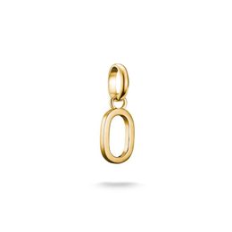 Thomas Sabo Charm Buchstabe »Charm Alphabet/Buchstabe - Connect« gelbgoldfarben 0 Charm Alphabet A-Z – Connect