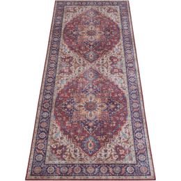 Hanse Home Teppich &raquo;Anthea&laquo; rechteckig 5 mm H&ouml;he Orientalisch, L&auml;ufer, Vintage, Wohnzimmer, Schlafzimmer, Esszimmer pflaume Obermaterial: 100%...