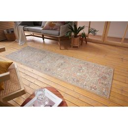 Hanse Home Teppich &raquo;Port Said&laquo; rechteckig 3 mm H&ouml;he In-& Outdoor, L&auml;ufer, Wetterfest, Balkon, Wohnzimmer, Orient creme,rot Oberfl&auml;che: 100%...