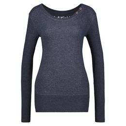 ALIFE & KICKIN Langarmshirt &raquo;Damen ConnyAK A&laquo; marine melange XXL XXL ConnyAK A von alife and kickin - trendiges Longsleeve f&uuml;r Damen mit femininer...