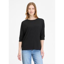 Ragwear 3/4-Arm-Shirt »SHIMONA« mit Fledermausärmeln BLACK 3XL 3XL Vegan, von PETA verifiziertes Shirt von Ragwear