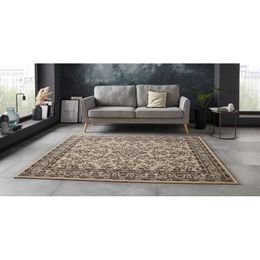 Hanse Home Teppich »Halton« rechteckig 8 mm Höhe Kurzflor, Orient-Optik, mit Bordüre, Läufer, pflegeleicht, gekettelt ivory Obermaterial: 100%...