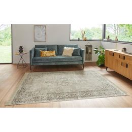 Hanse Home Teppich &raquo;Orient Vintage Medaillon&laquo; rechteckig 5 mm H&ouml;he Orientalisch mit Fransen, Orient, Wohnzimmer, Schlafzimmer, Esszimmer beige Viskose
