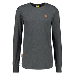 ALIFE & KICKIN Langarmshirt &raquo;Herren AlexAK&laquo; moonless M M Qualit&auml;tsbewusstes Basic - AlexAK - das Longsleeve f&uuml;r Herren von alife and kickin