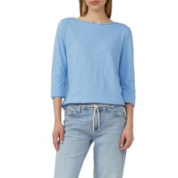 s.Oliver Langarmshirt aus Flammgarn LIGHT BLUE 42 42 T-Shirt von s.Oliver Red Label