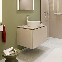 Hansgrohe Xilesa E Waschtischunterschrank 54265780 1 Schubkasten, 780 x 550 mm, sandbeige matt