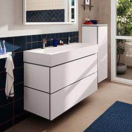 Hansgrohe Xilesa E Waschtischunterschrank 54264700 1180x470mm, 2 Schubkästen, mattweiß