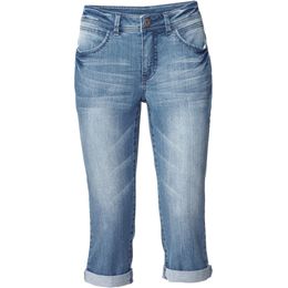 Heine Witt Damen Bauchweg-Hose in R&ouml;hrenform, blue stone, Gr&ouml;&szlig;e 38
