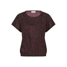 Kaffe Bluse 'Beathe' Damen Gr&ouml;&szlig;e XS dunkelbraun / schwarz