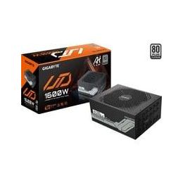 Gigabyte UD1600PM PG5 AI TOP, PC-Netzteil schwarz, 2x 12-Pin High Power GPU, 8x PCIe, Kabel-Management, 1600 Watt