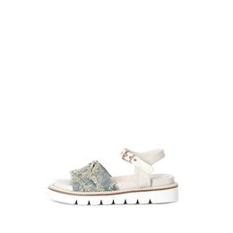 Café Noir CAFè NOIR Sandalen Damen Größe 41 blue denim / gelb