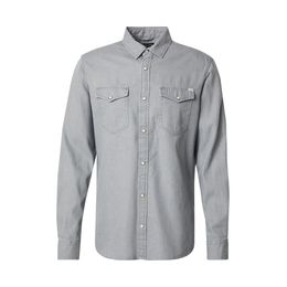 Jack & Jones Jack & Jones Hemd 'Sheridan' Herren Gr&ouml;&szlig;e XXXL grey denim