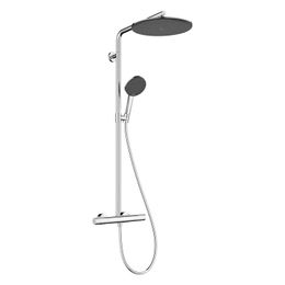 Hansgrohe Raindance Alive S Puro Duschsystem 300 rund, 1 Strahlart, mit Ecostat Element