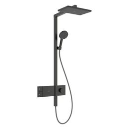 Hansgrohe Raindance Alive Q Duschsystem 210/340 softcube, 1 Strahlart wassersparend, mit ShowerSelect Comfort