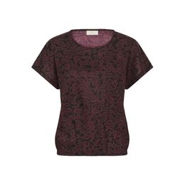 Kaffe Bluse 'Beathe' Damen Gr&ouml;&szlig;e XS dunkelbraun / schwarz