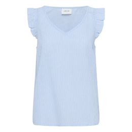 Cream Bluse 'CRKatinka' Damen Gr&ouml;&szlig;e XS hellblau / offwhite