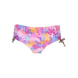 Buffalo Bikini-Hose "Haruna" in Pink/ Blau - 62% | Gr&ouml;&szlig;e 36 | Damen-bademode