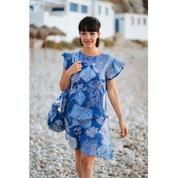 Isla Bonita by SIGRIS Kleid in Blau - 53% | Gr&ouml;&szlig;e M | Damen-kleider