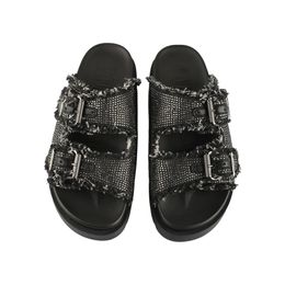 Buffalo Pantolette 'EVE ARI SPARK' Damen Gr&ouml;&szlig;e 42 schwarz
