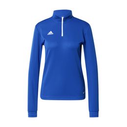 adidas Performance Sportsweatshirt 'Entrada 22' Damen Gr&ouml;&szlig;e XXL royalblau / wei&szlig;
