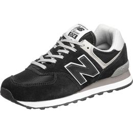 New Balance ml574 Sneaker Herren - schwarz - Gr. 41 1/2 - Synthetik