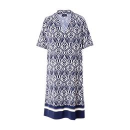 s.Oliver BLACK LABEL Kleid Damen Gr&ouml;&szlig;e 42 marine / wei&szlig; Sommerkleid