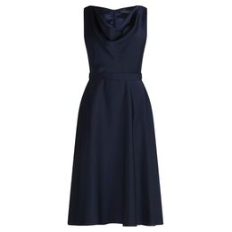 Vera Mont Cocktailkleid mit Wasserfallausschnitt in Night Sky | Gr.: 38